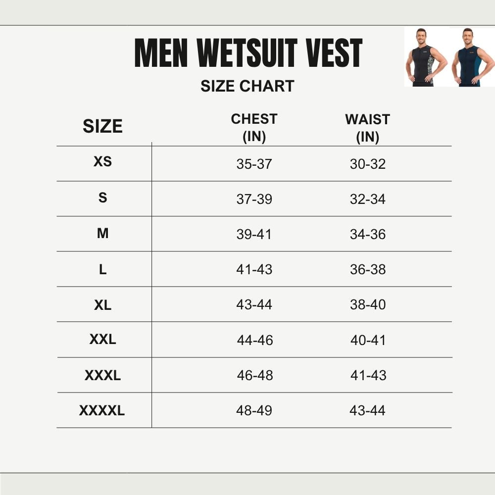 Stylish and Durable Men's Sleeveless Wetsuit Jacket – Goldfin